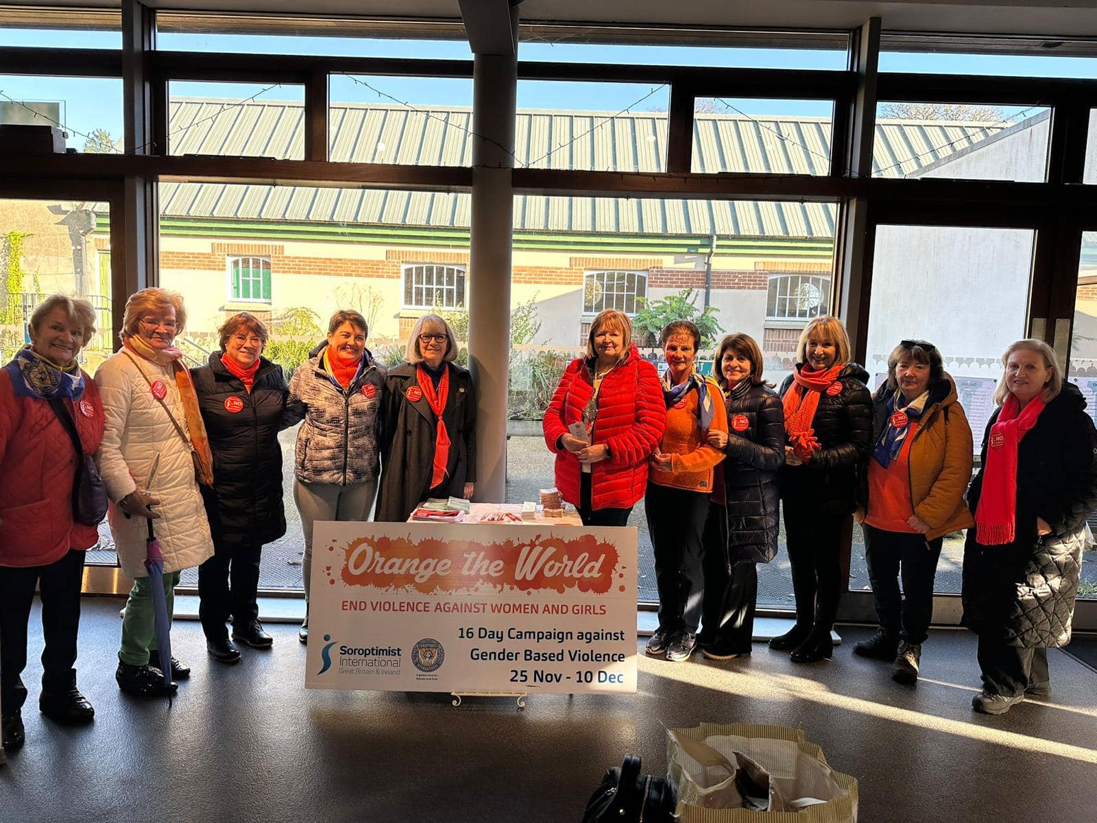Orange the World- Clubs update - Soroptimists Ireland